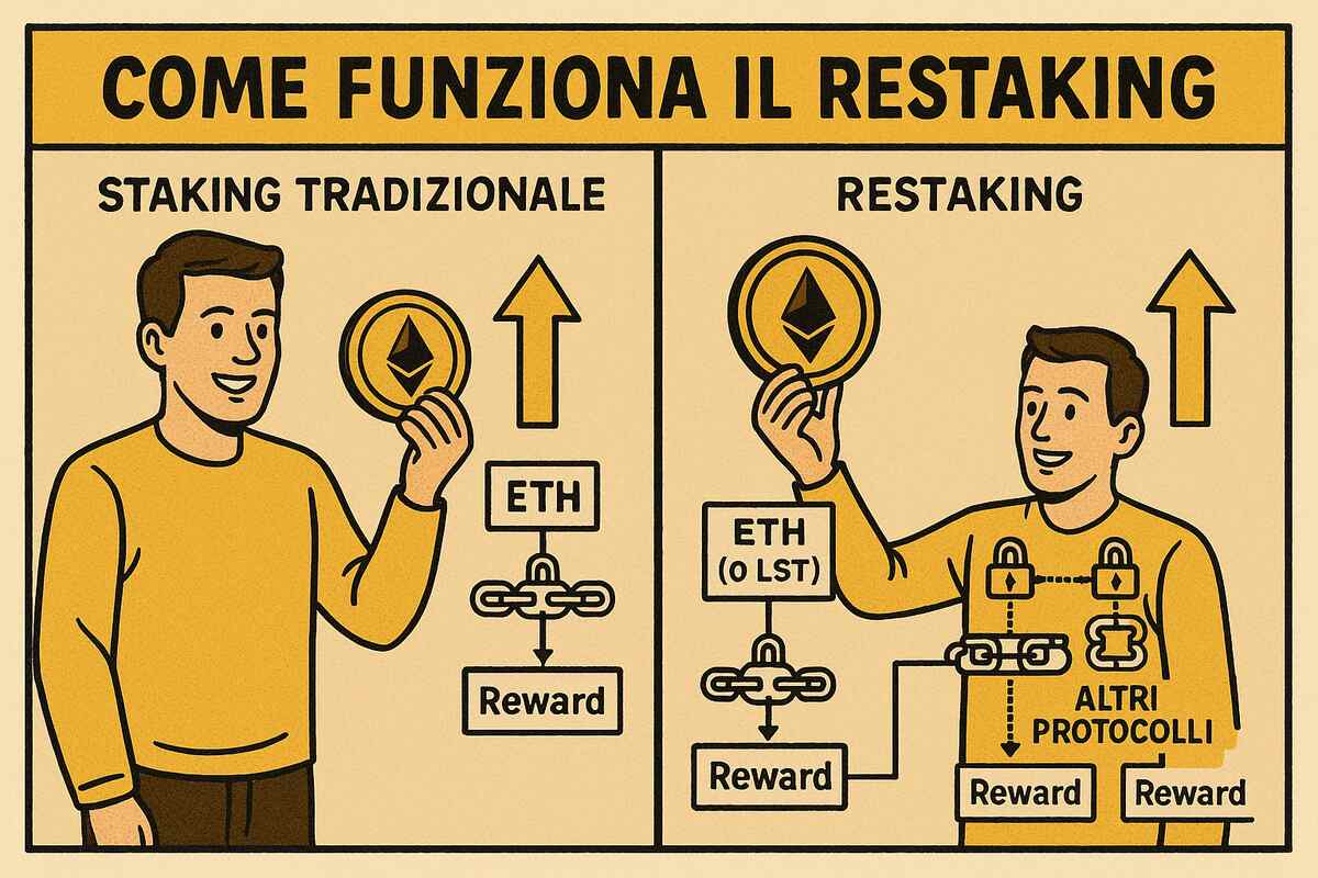 Restaking: cos'è, come funziona e perché sta rivoluzionando il mondo ...
