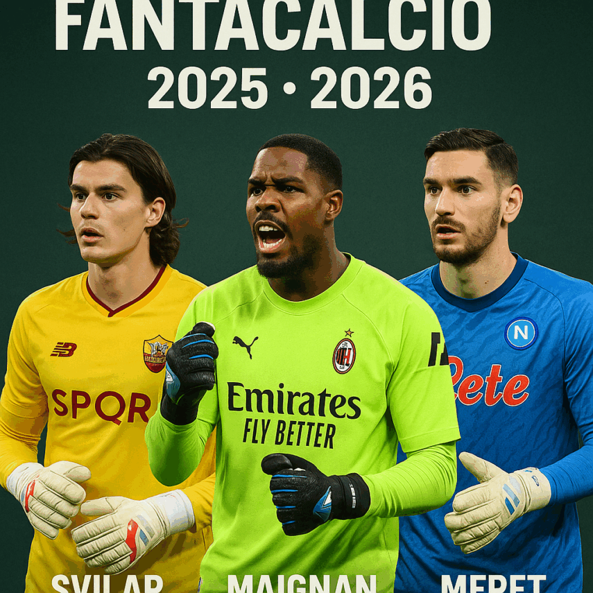 Guida Portieri Fantacalcio 2025-2026: fasce, consigli e statistiche per l'asta - Stadiosport.it