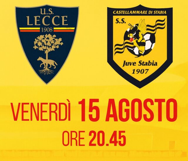 Lecce - Juve Stabia Diretta Live Tv e Streaming Coppa Italia ...